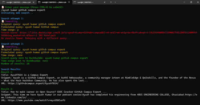 Ollama And Web Llm Building Your Own Local Ai Search Assistant